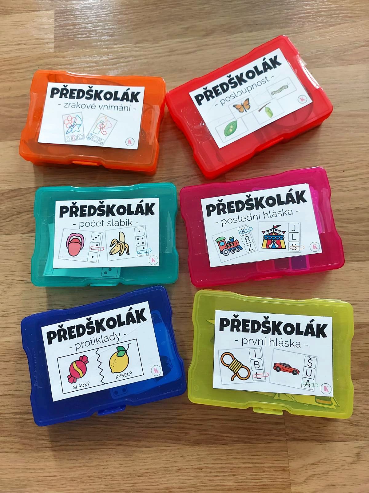 Kartičky pro předškoláky - Kuncicka.cz